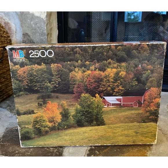 Milton Bradley | Games | Vintage Bradley 99 Sealed 2500 Pc Puzzle ...